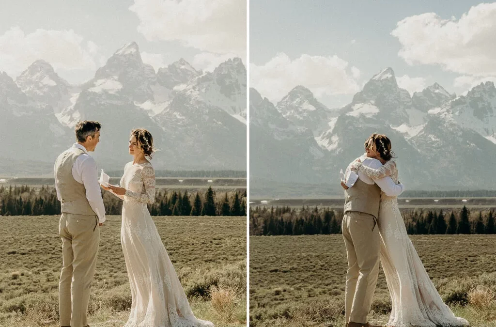 Bride-Erin-wearing-Lisa-Wedding-Dress | Dreamers and Lovers