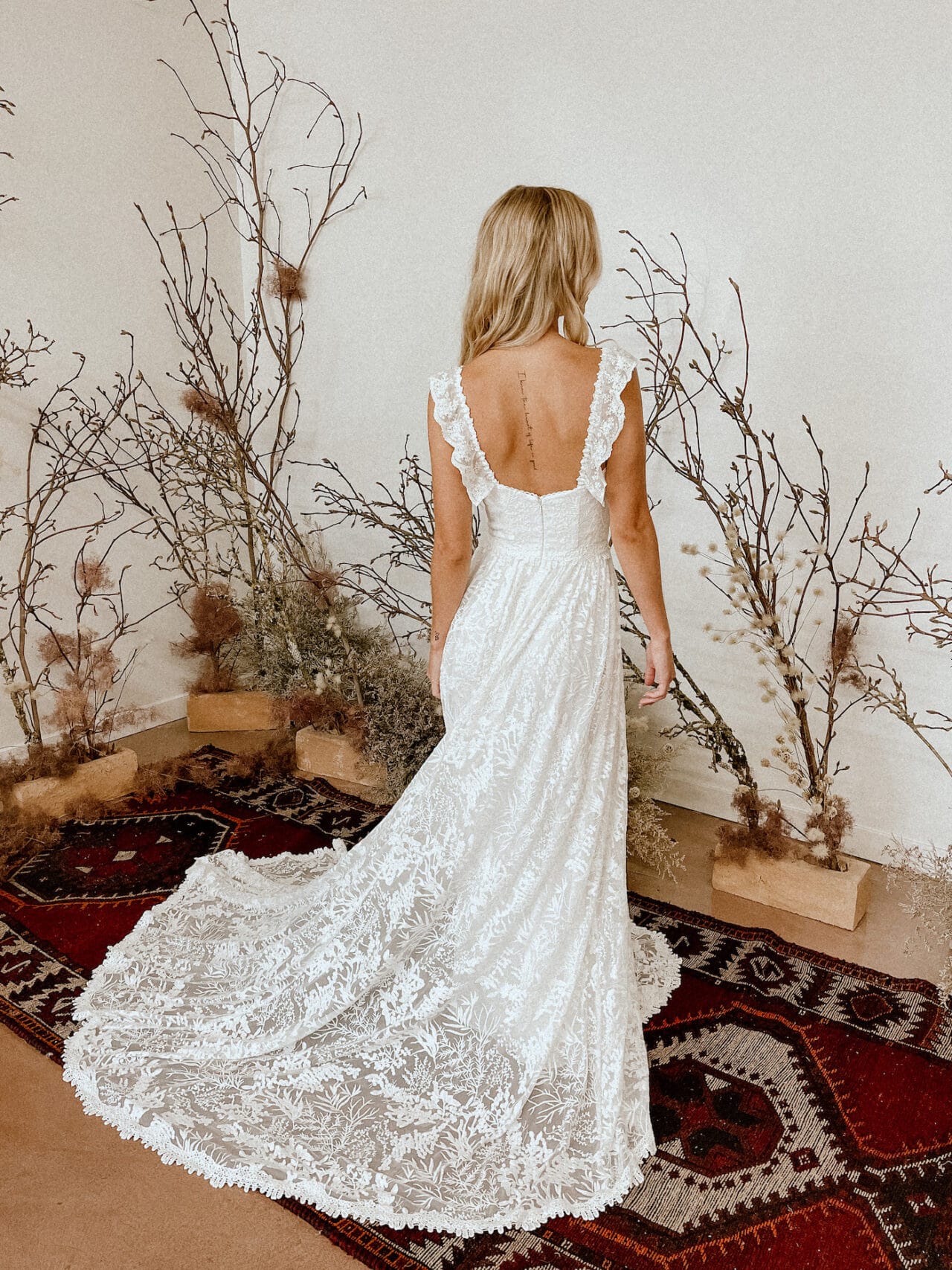 Flowy Wedding Dresses | Dreamers and Lovers